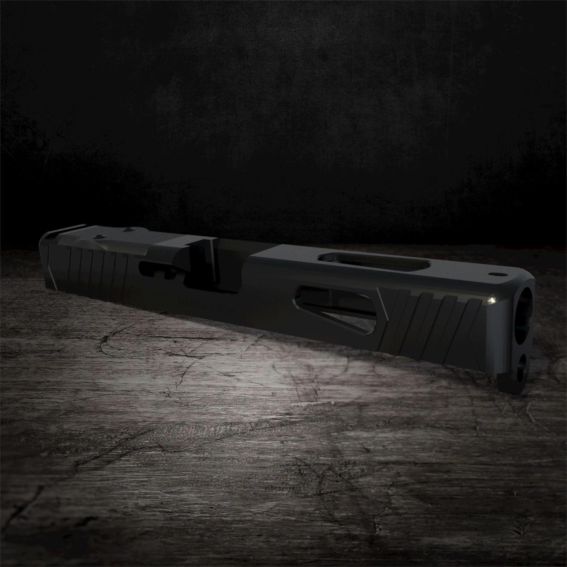 Rival Arms Slide For Glock Model 17 GEN4 A1 DOC Black - JB Armament
