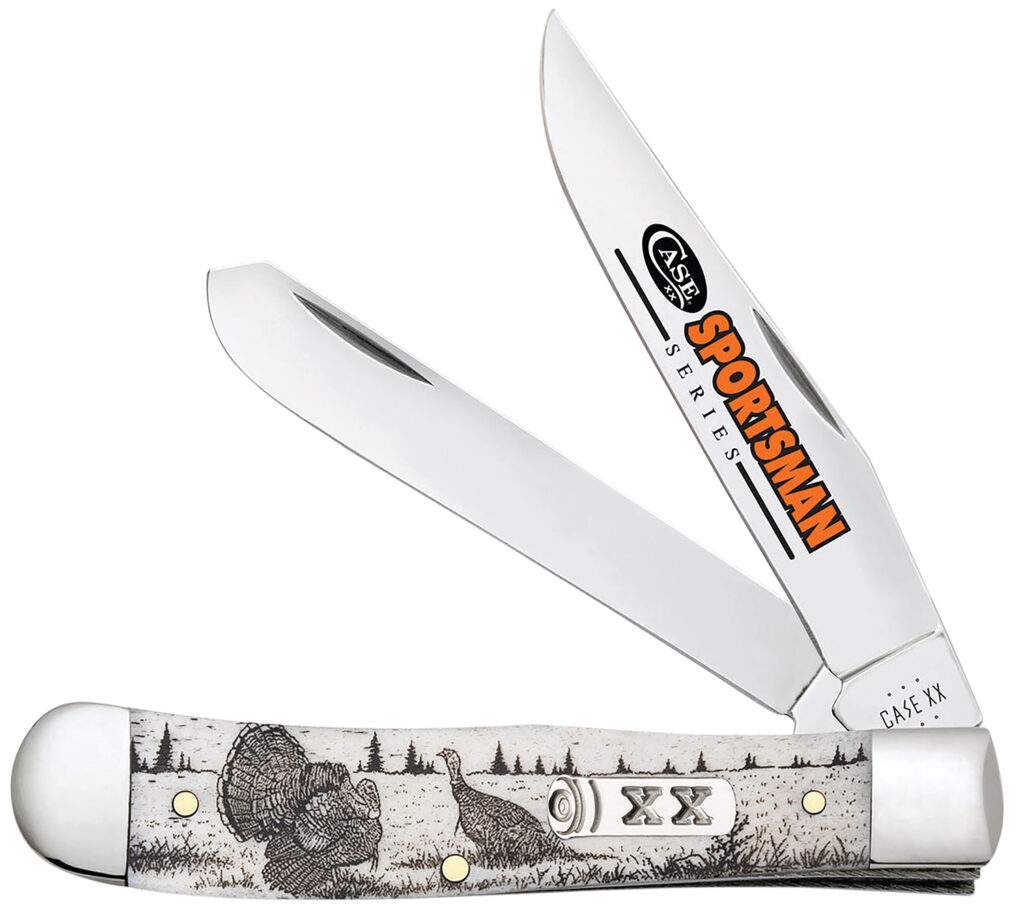 Case 81221 Trapper Sportsman Folding Clip Point/Spey Plain Mirror ...