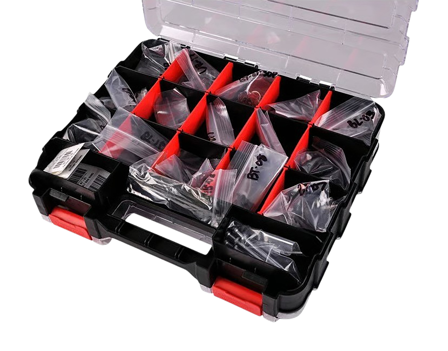 Luth-ar TL-GSK Gunsmith Parts Kit Black/Red AR-15 Firearm - JB Armament